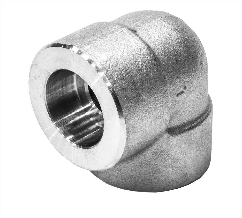 Socket Weld (SW) 90° Elbow 6000LB 316 Stainless Steel - NERO Pipeline ...
