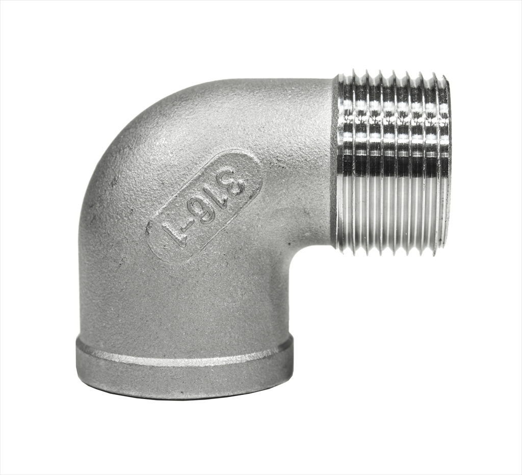 Npt Male X Female Street Elbow 90° 150lb 316 Stainless Steel - Nero 