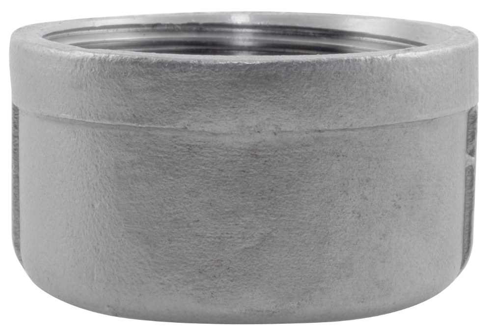 BSPP Round Cap 150LB 316 Stainless Steel - NERO Pipeline Connections Ltd