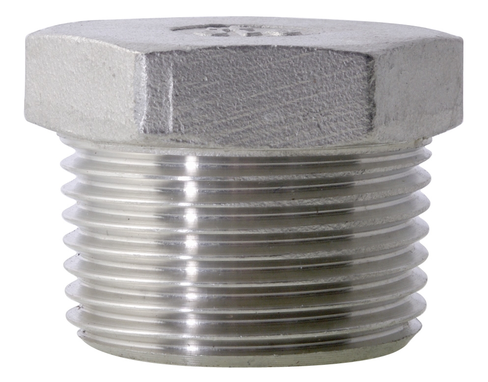 1/4" NPT HEXAGON PLUG 150LB 316 STAINLESS STEEL - NERO Pipeline Connections Ltd
