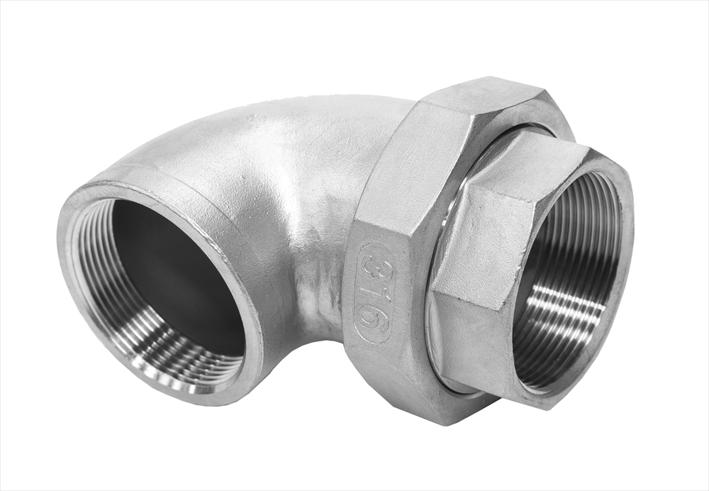 BSP Threaded Elbow Union Cone Seat 150LB 316 Stainless Steel - NERO ...