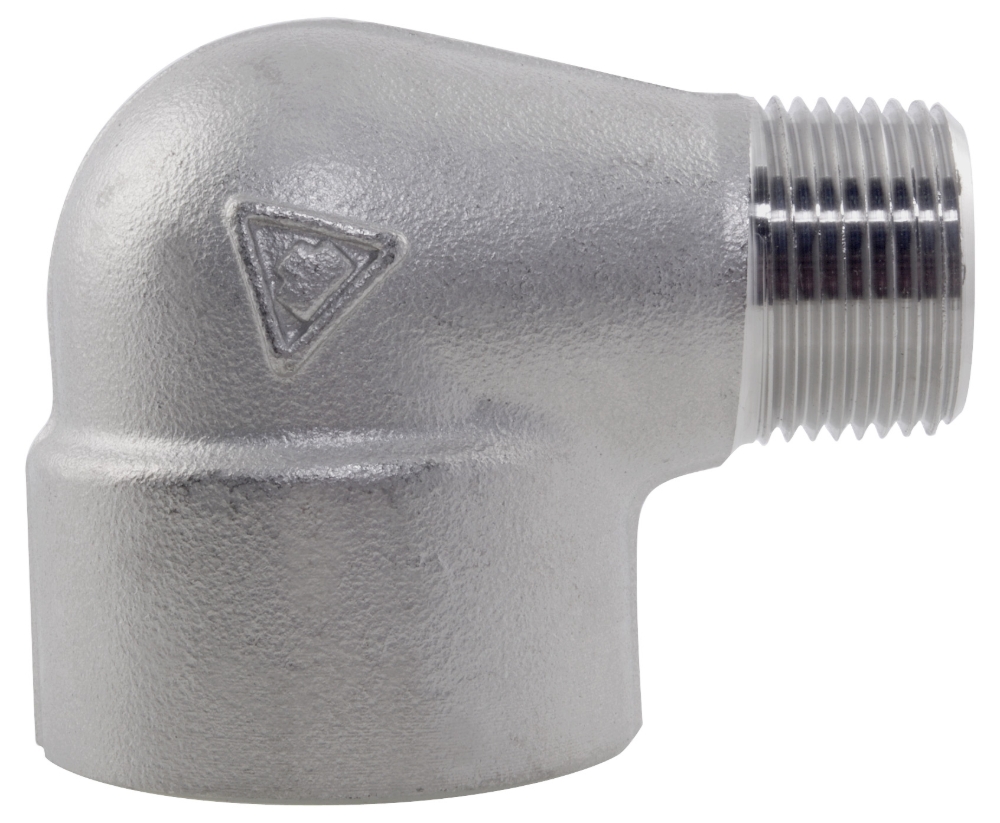 NPT 90° Street Elbow 3000LB 316 Stainless Steel - NERO Pipeline Connections Ltd