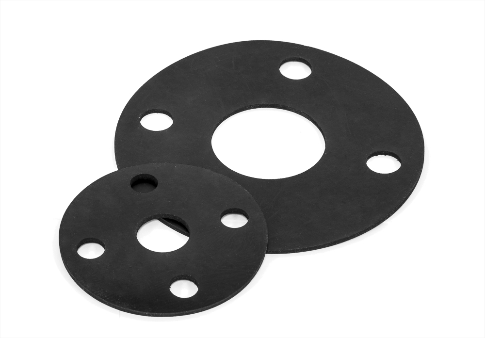 EPDM ASA150 Flange Gaskets Full Face 3mm Thick NERO Pipeline